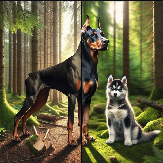 Doberman X Siberian Husky: A Comprehensive Comparison