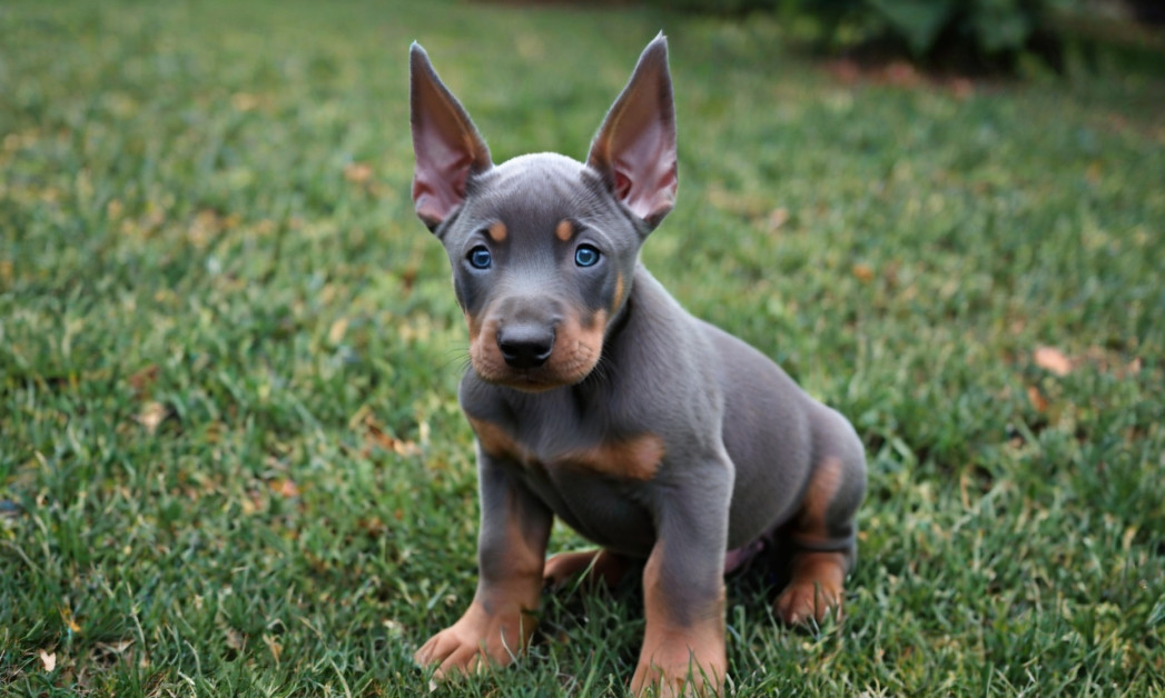 Grey Doberman Puppy: A Guide to Raising Your Loyal Companion